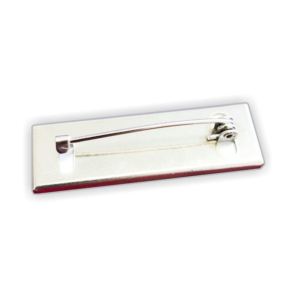 Hello My Name Rectangular Pin Badge | #hellomynameisshop